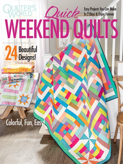 Quilter's World: Quick Weekend Quilts | The Shanty Stitchers