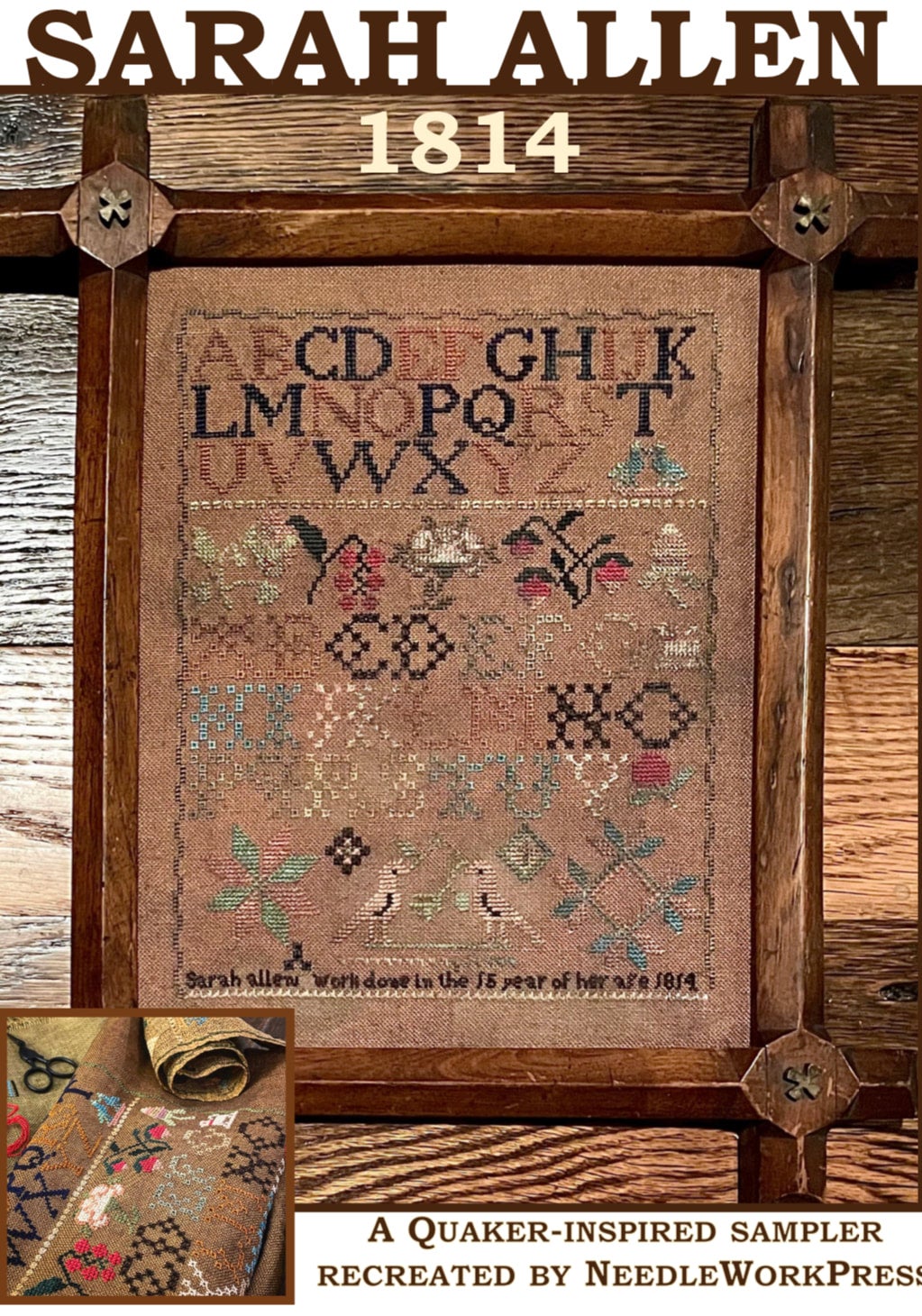 Needlework Press: Sarah Allen 1848 | The Shanty Stitchers